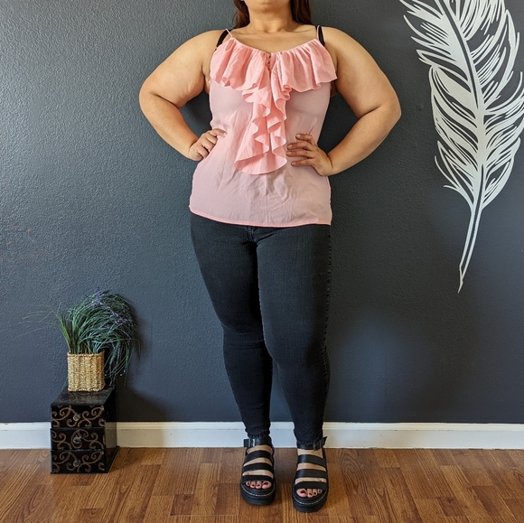 H&M | Tops | Hm Pink Top | Poshmark